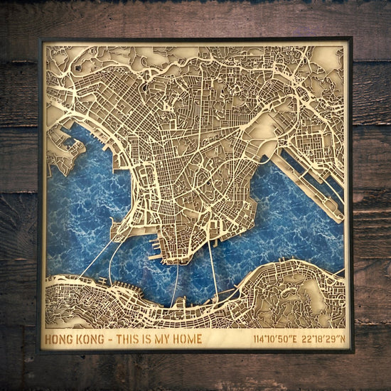香港木地圖 – Hong Kong Maper