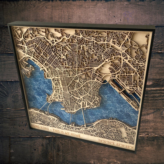 香港木地圖 – Hong Kong Maper